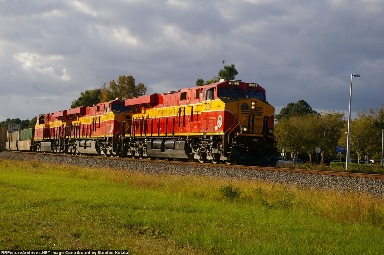 FEC 804 IN MORNING SUN
